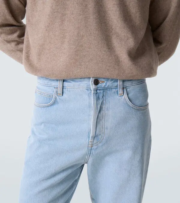 THE ROW Morton Straight Jeans