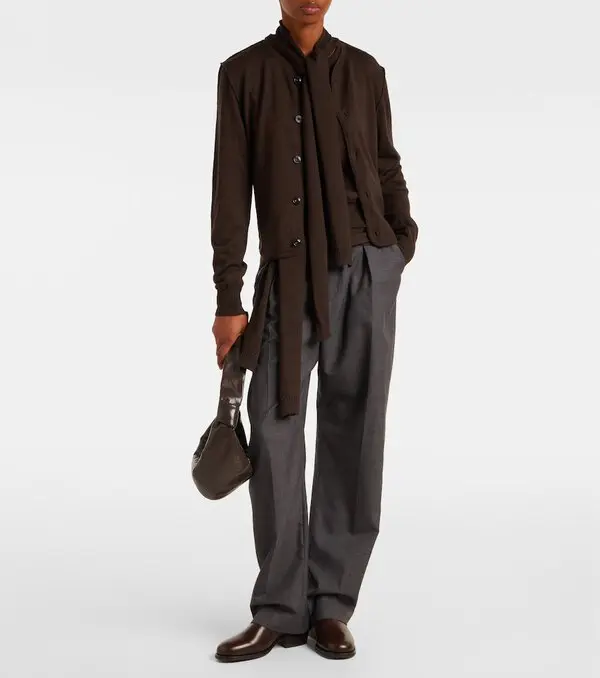 LEMAIRE Leather Chelsea Boots - Brown