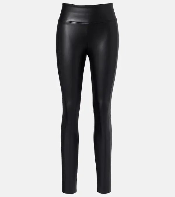 Wolford Edie Logo Leggings - Black