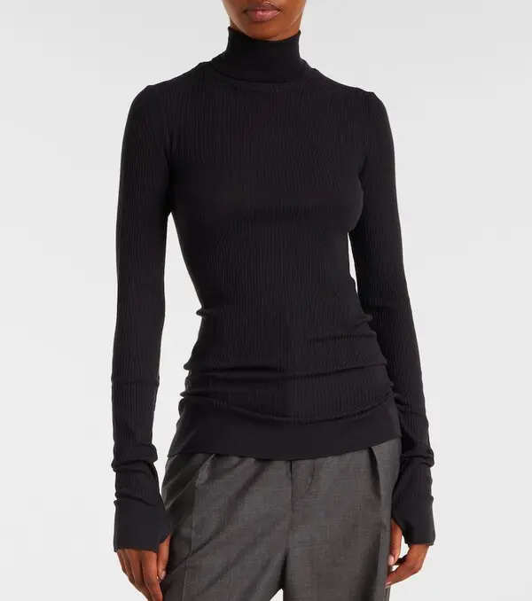 LEMAIRE Wool Turtleneck Top