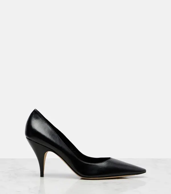 THE ROW Liisa Leather Pumps