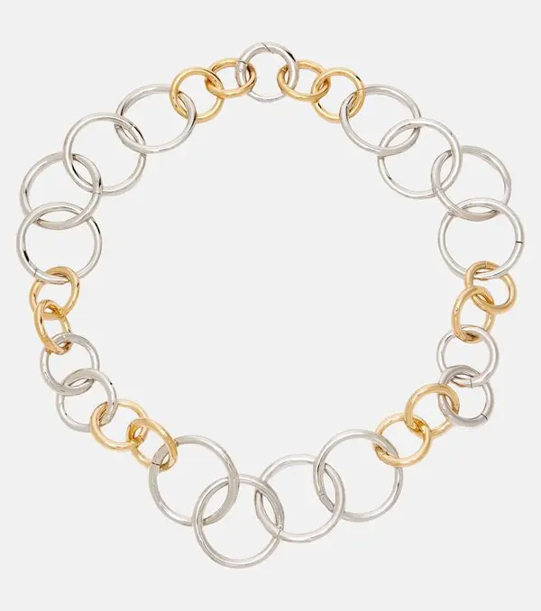 JIL SANDER Chain Necklace - Metallic