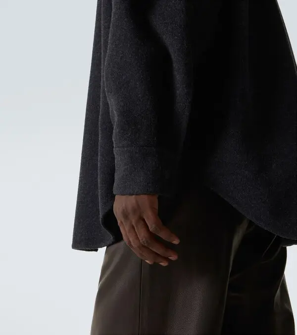 Fear Of God Wool And Cashmere Overshirt - Grey