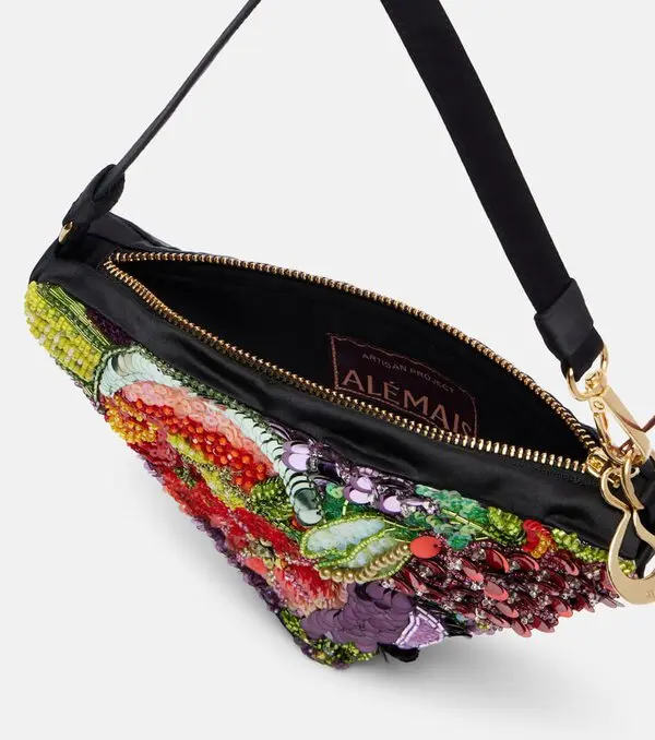 ALEMAIS Alémais Mercado Embellished Shoulder Bag