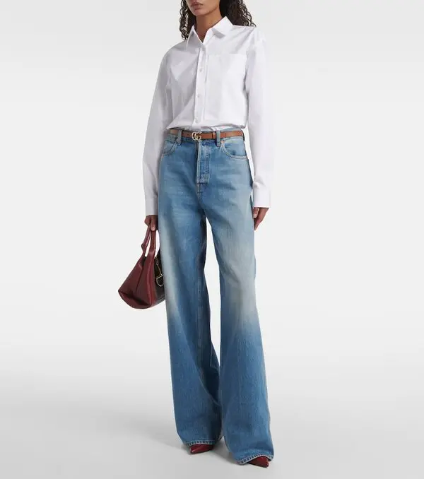 Gucci Horsebit Leather Ankle Boots