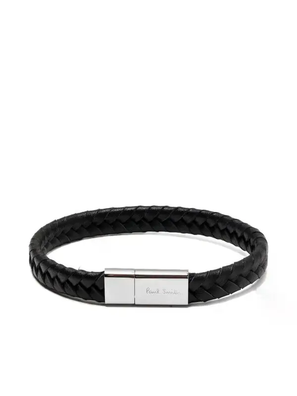 Paul Smith Twisted Band Bracelet - Black