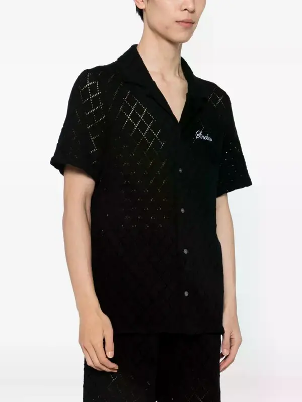SINCLAIR Logo-embroidered Shirt