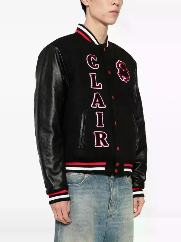 SINCLAIR Patch-emblem Bomber Jacket