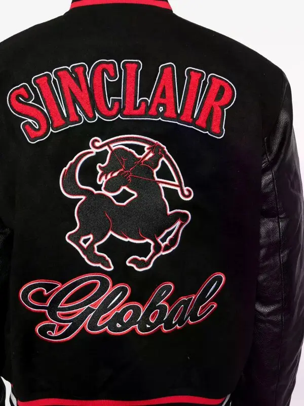 SINCLAIR Patch-emblem Bomber Jacket