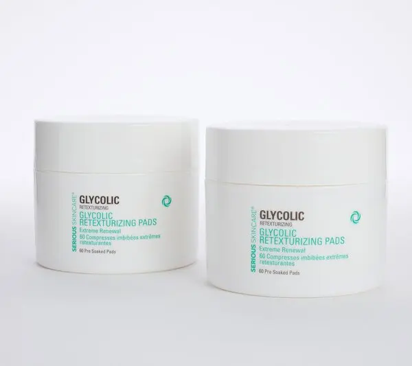 SERIOUS SKINCARE Glycolic Retexturizing Pads Duo - One-color