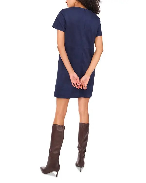 Vince Camuto Paneled Shift Mini Dress