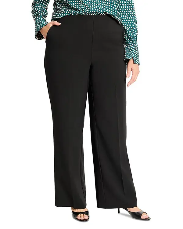 NIC+ZOE Stretch Suiting Wide Leg Trousers