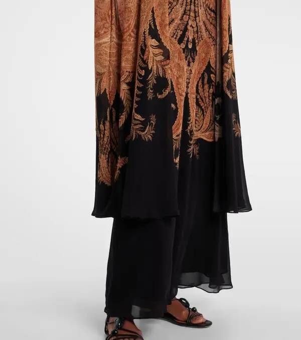 Zimmermann Hypnotic Caped Maxi Dress