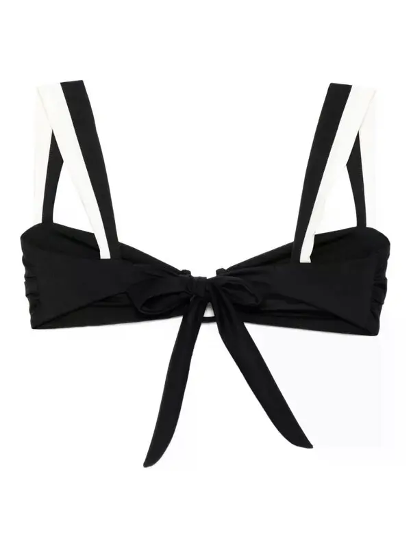 AWAY THAT DAY Cannes Bikini Top - Black