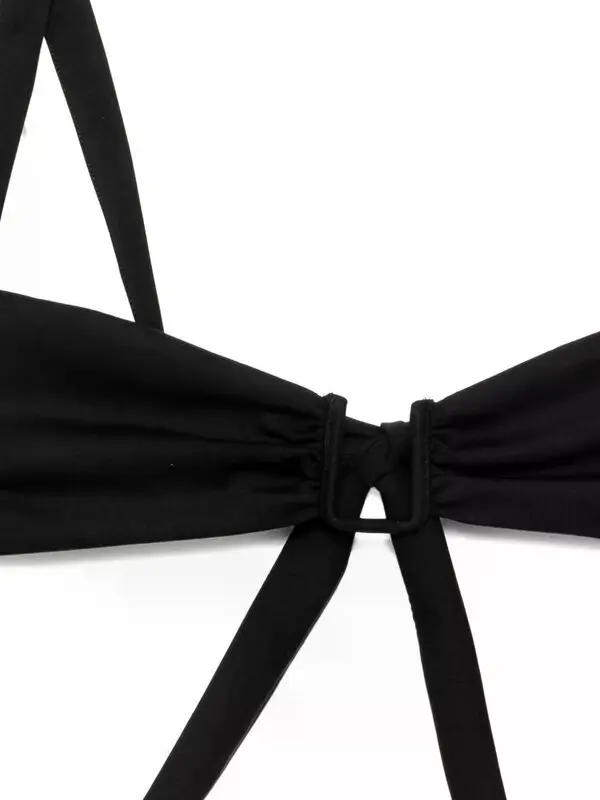 AWAY THAT DAY Cannes Bikini Top - Black