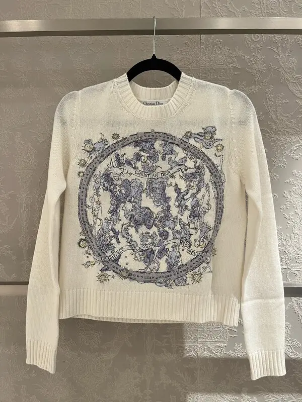 Dior Printed Knit Sweater