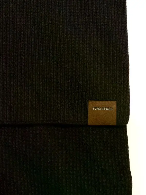 TOM FORD Cashmere Scarf - Brown