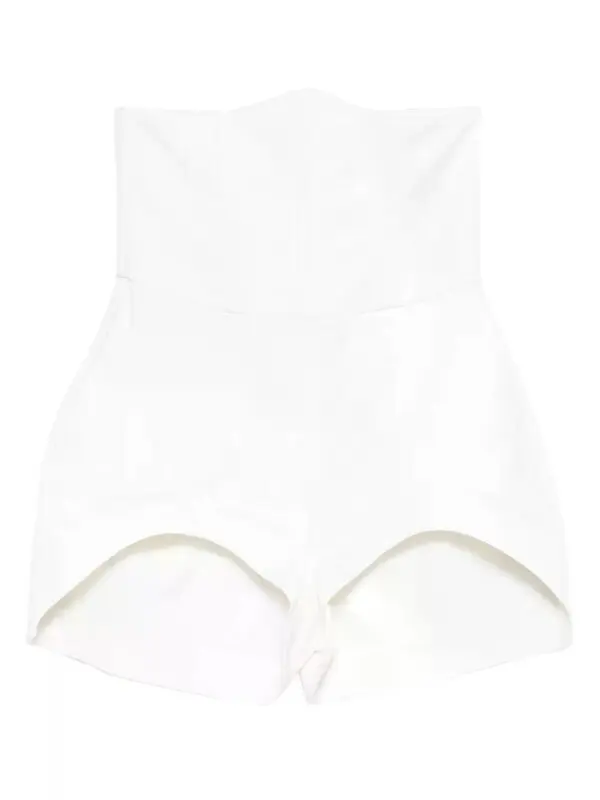 VESTIAIRE D'UN OISEAU LIBRE Corset Shorts - White