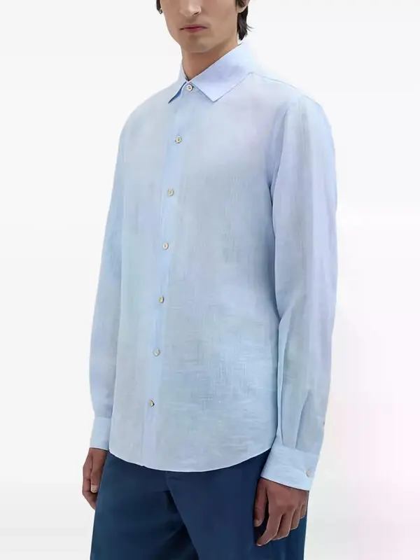 Agnona Striped Linen Shirt