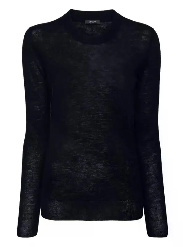JOSEPH Cashmere Crew-neck Sweater - Blue