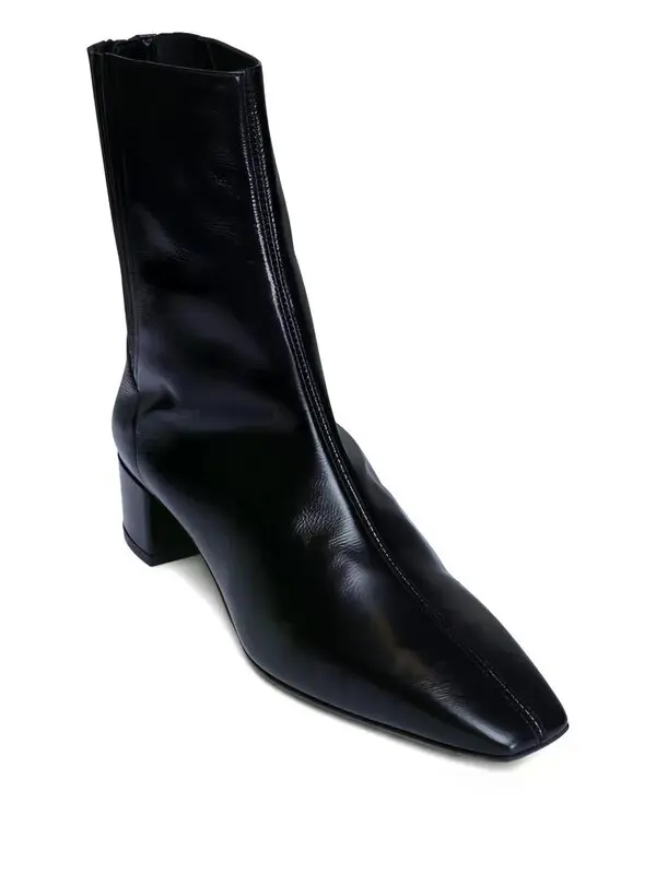 AQUAZZURA Leather Block-heel Boots