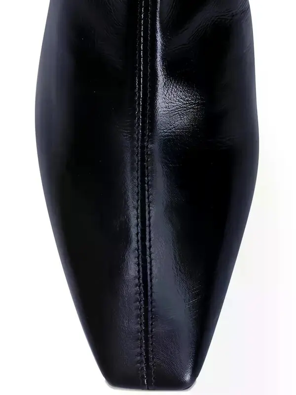 AQUAZZURA Leather Block-heel Boots