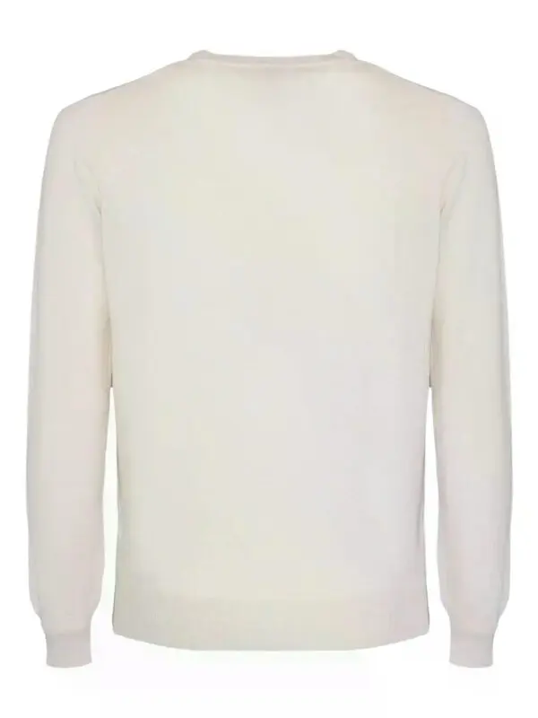 KANGRA Crew-neck Sweater With Ribbed Trim