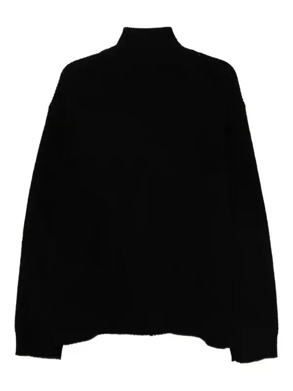 Yohji Yamamoto Zip-up Cardigan