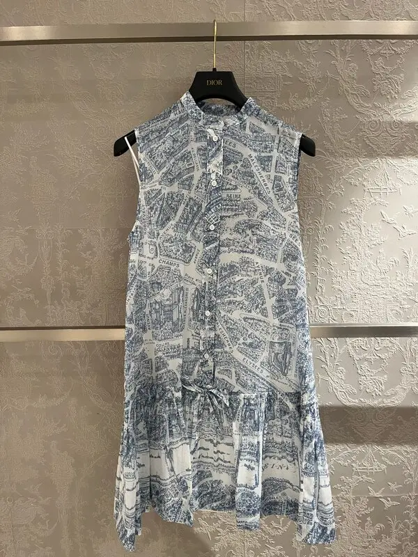 Dior Printed Dress