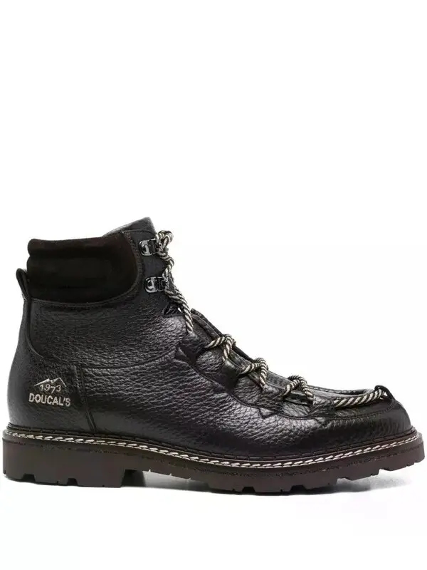 DOUCAL'S Lace-up Leather Boots