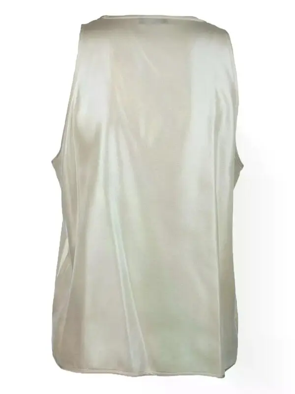 Peserico Sleeveless Top - White
