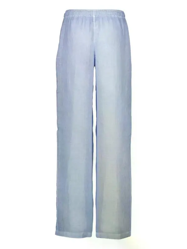 120% Lino Drawstring Linen Pants