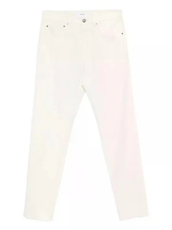 LARDINI Buttoned Straight-leg Jeans