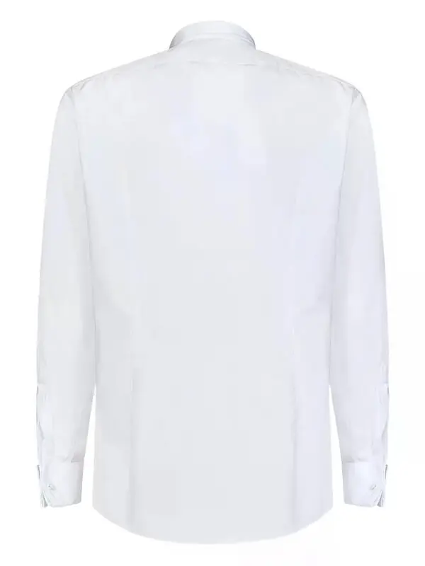LARDINI Pleated-front Shirt