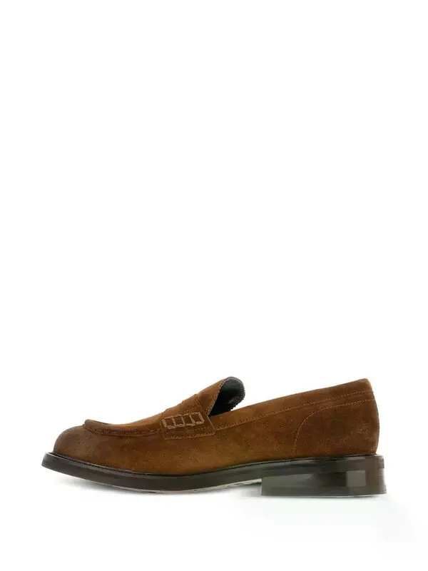 DUCANERO Suede Penny Loafers