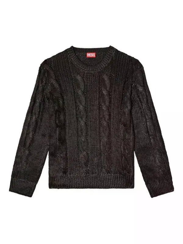 DIESEL® K-michiu Cable-knit Sweater