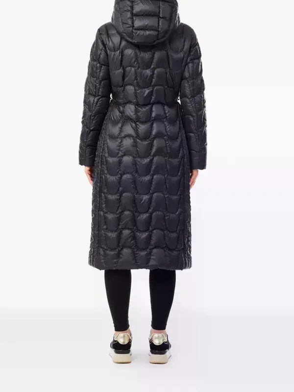 Liu Jo Quilted Coat With Hood