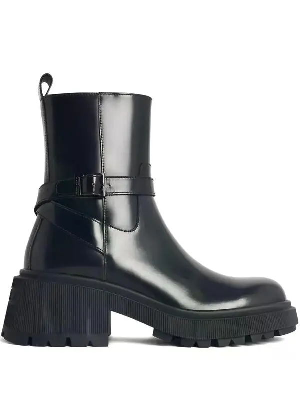 JIMMY CHOO Conny Buckle-strap Ankle Boots