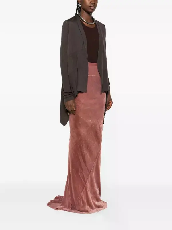 Rick Owens Asymmetric Open-front Cardigan