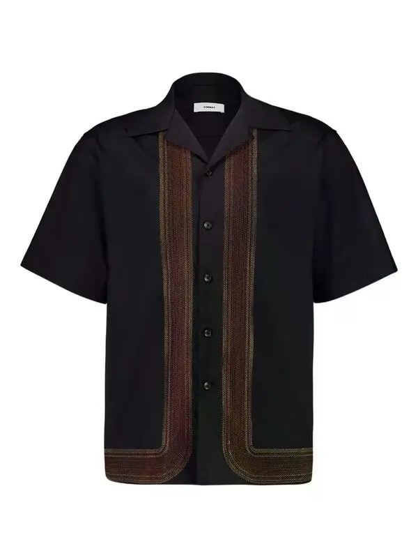 Commas Gradient Zigzag Embroidered Shirt
