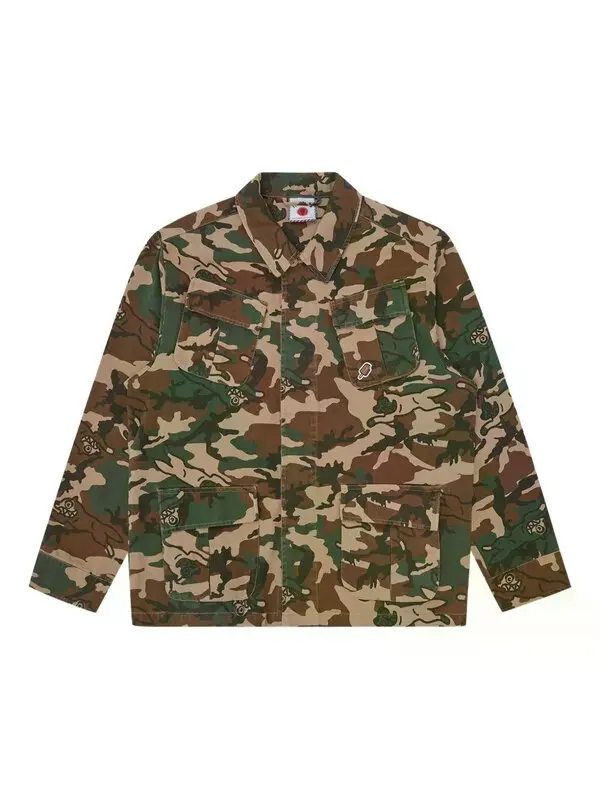 ICECREAM Camouflage-pattern Cotton Jacket