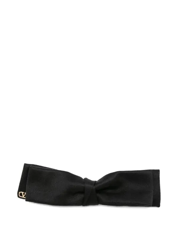 Valentino Garavani Bow Clip Hair Accessory - Black