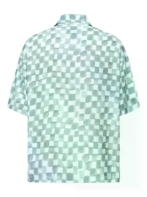 BONSAI Checkered Short-sleeve Shirt