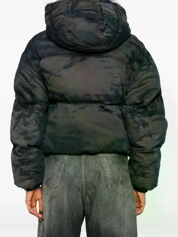 DIESEL Camouflage Padded Jacket