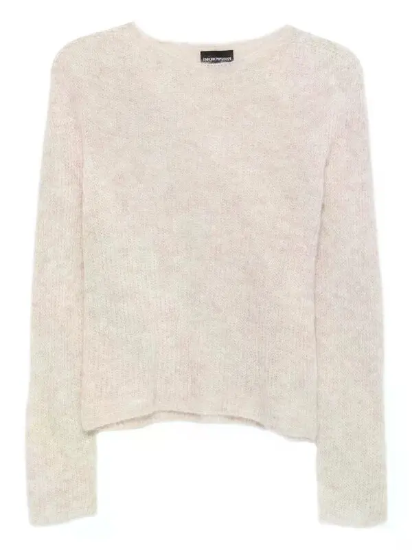 Emporio Armani Crew-neck Sweater - Neutrals