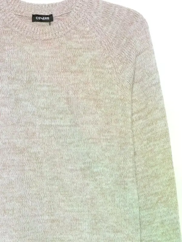 CENERE GB Wool Raglan-sleeve Sweater
