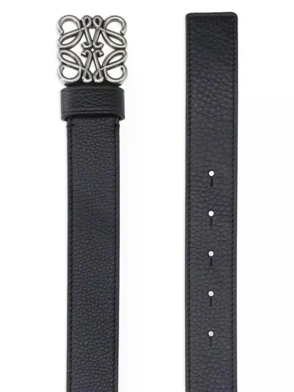 Loewe Anagram Leather Belt