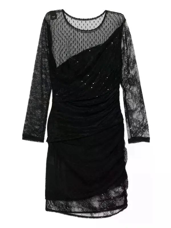 Pinko Sequin-embellished Mini Dress