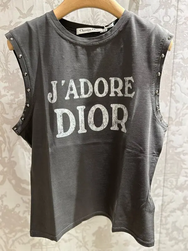 Dior J'adore Tank Top - Gray