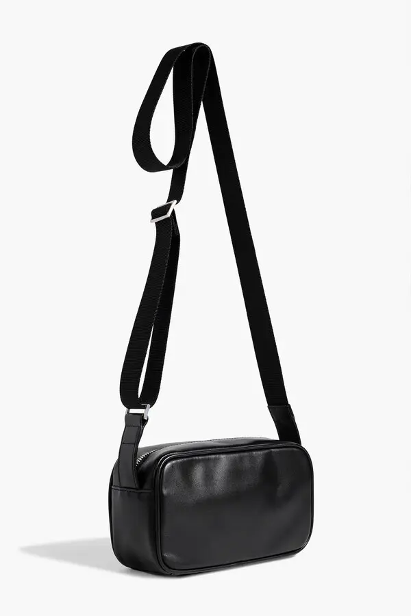 Sandro Leather Messenger Bag